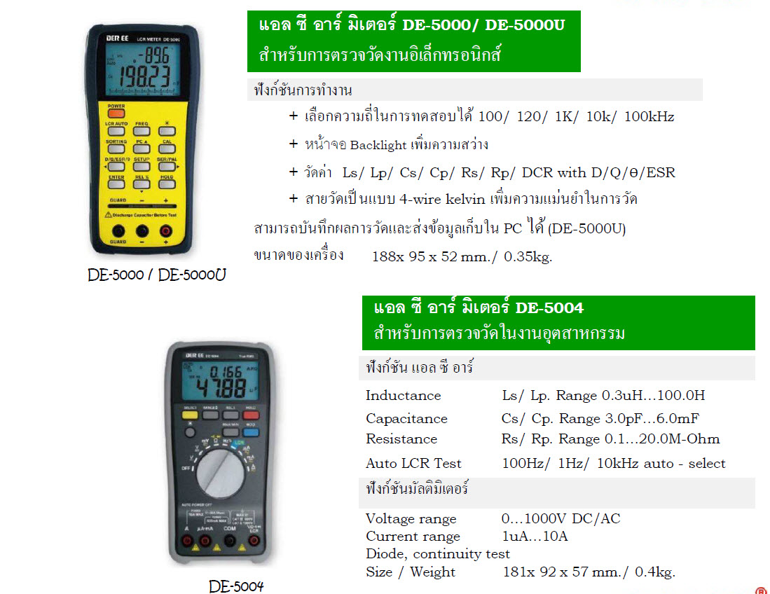 DIGITAL MULTIMETER – ORANGE GREEN INSTRUMENTS