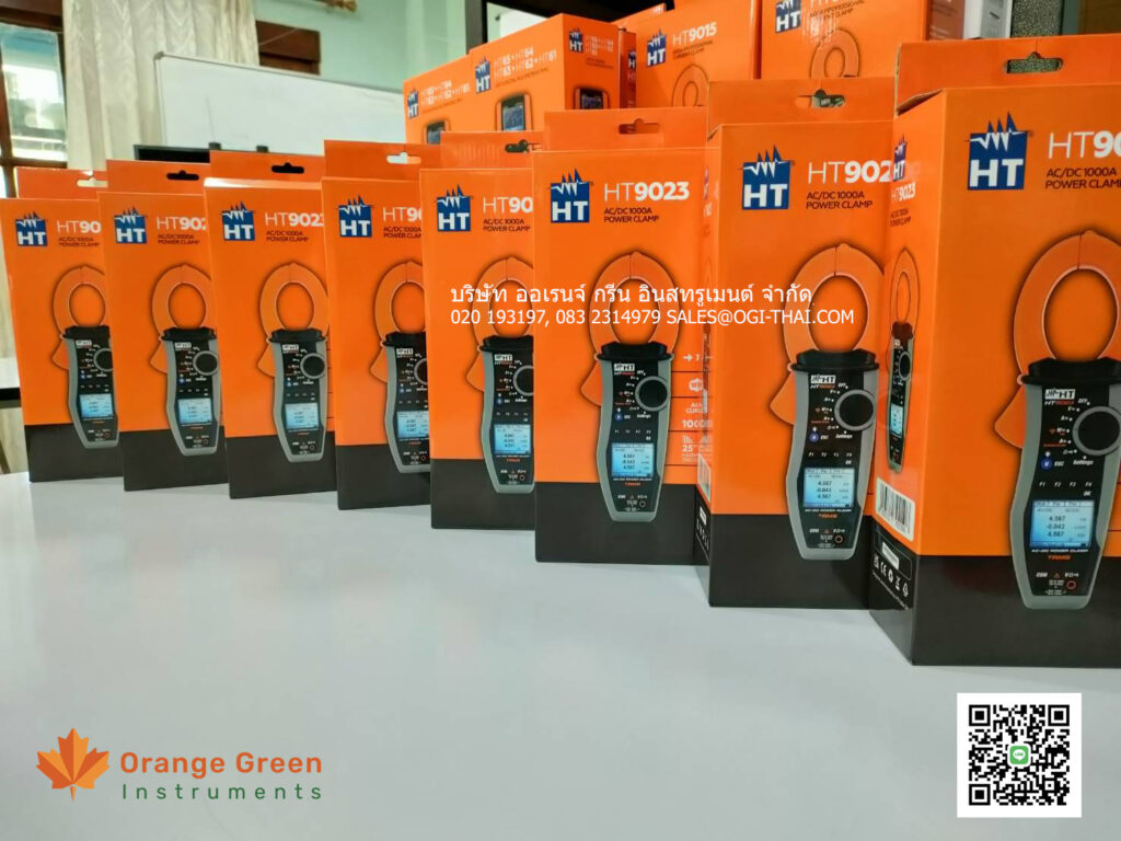 HT9023 1500VDC 1000A AC/DC เพาเวอร์แคลมป์มิเตอร์ – ORANGE GREEN INSTRUMENTS