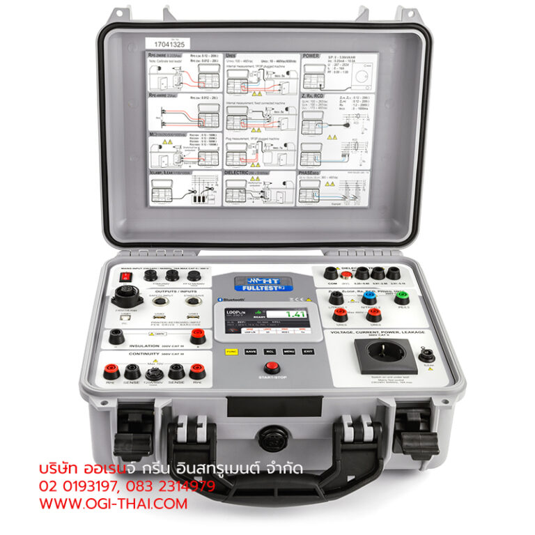 PV-ISOTEST เครื่องมือตรวจวัดฉนวนระบบโซลาร์เซลล์ 1500VDC – ORANGE GREEN ...