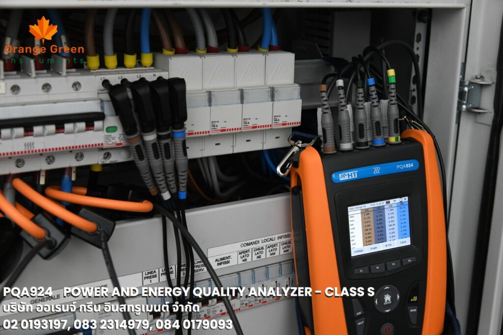 PQA924 เครื่องมือวัดและวิเคราะห์ค่ากำลังงานและคุณภาพไฟฟ้า [Class S ...